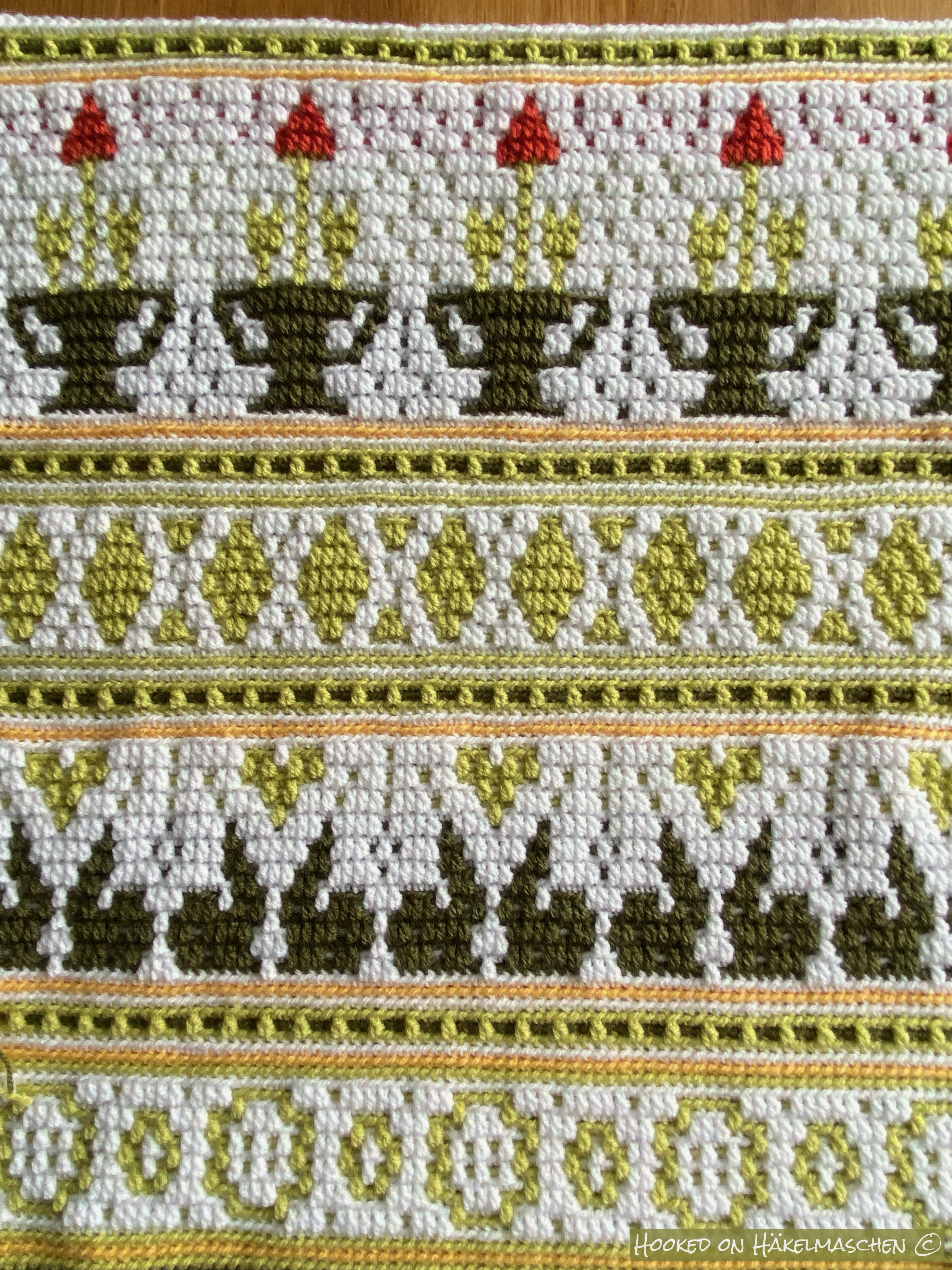 Hello Spring Cal – Part 2 – Hooked on Häkelmaschen