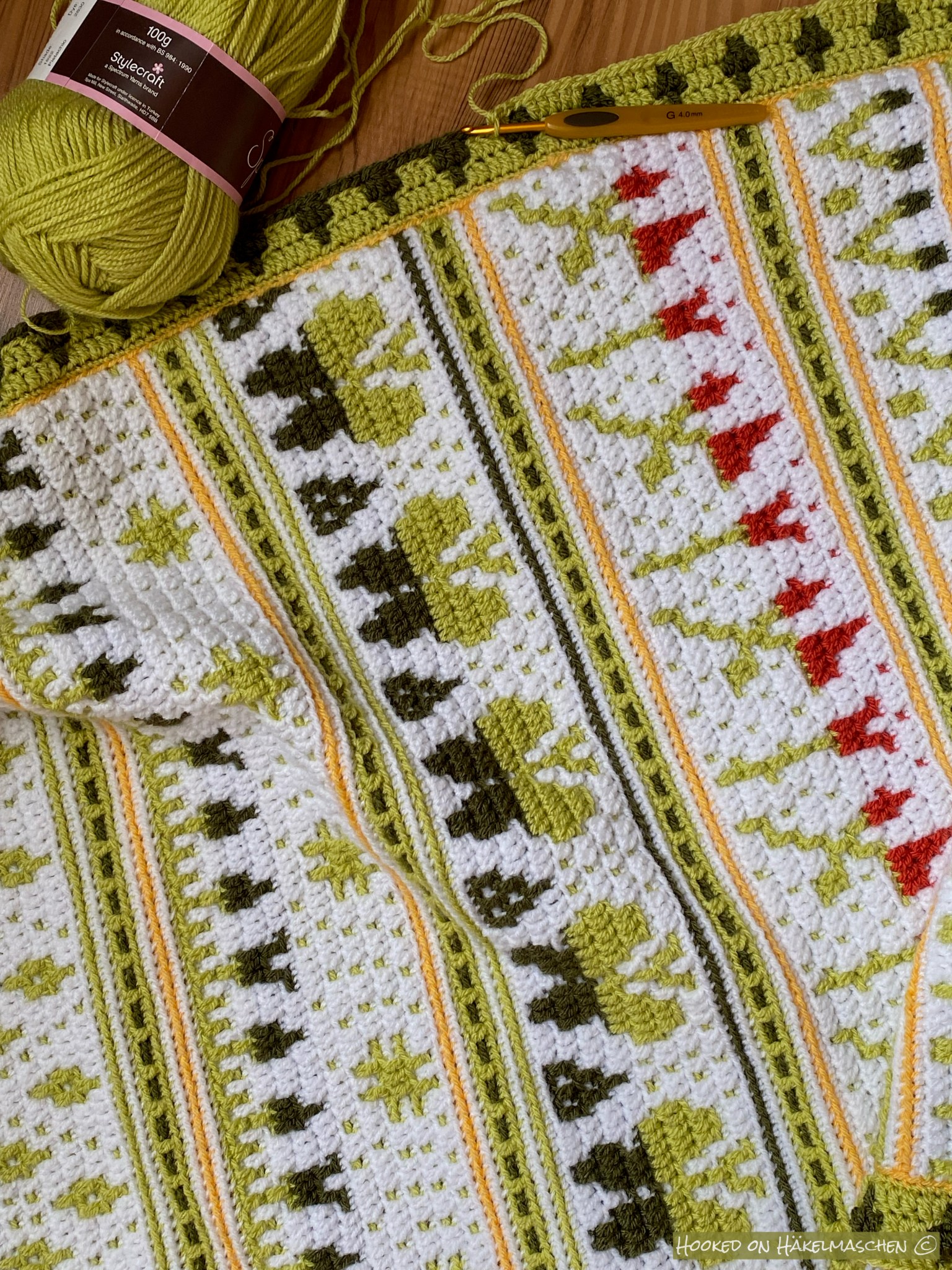 Hello Spring Cal – Hooked on Häkelmaschen