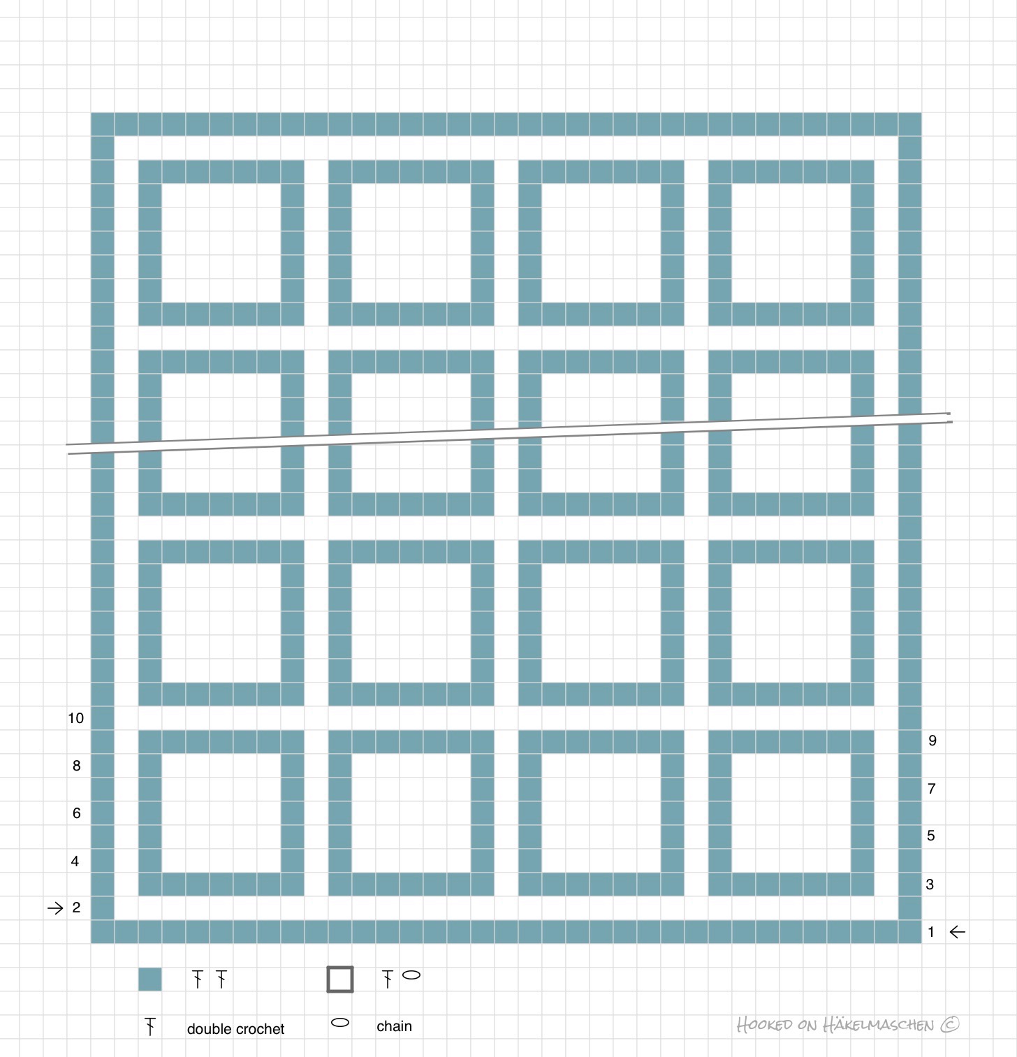 Little Boxes Shawl – An Easy Filet Crochet Shawl Pattern – Hooked on ...