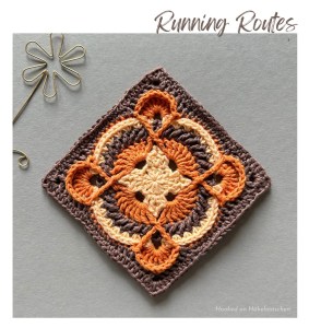 Beautiful 6 Inch Squares – designed by Pam – Hooked on Häkelmaschen